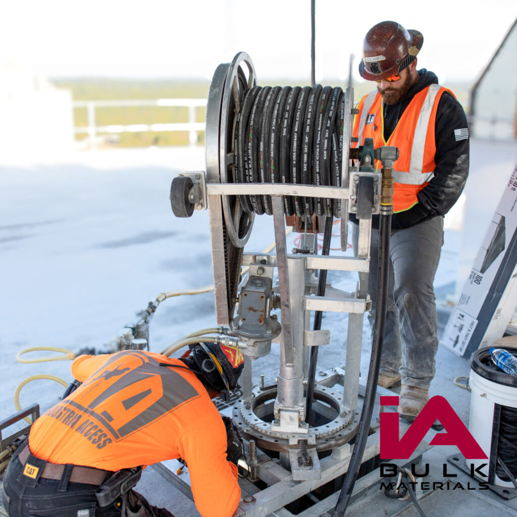BinWhip Silo Cleaning - Plugging, Ratholing, Bridging Solutions